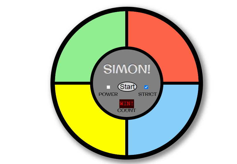 Simple Simon Game In Javascript Free Source Code Sourcecodester